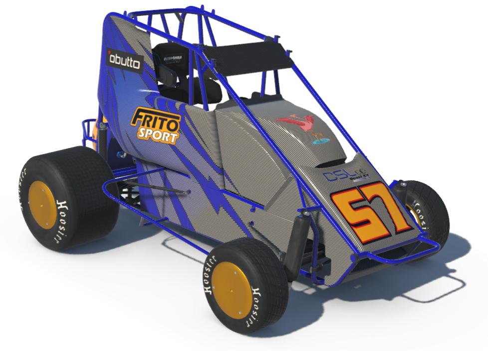 Dirt Micro Sprint No Wing Mike Key by Edgar S. - Trading Paints