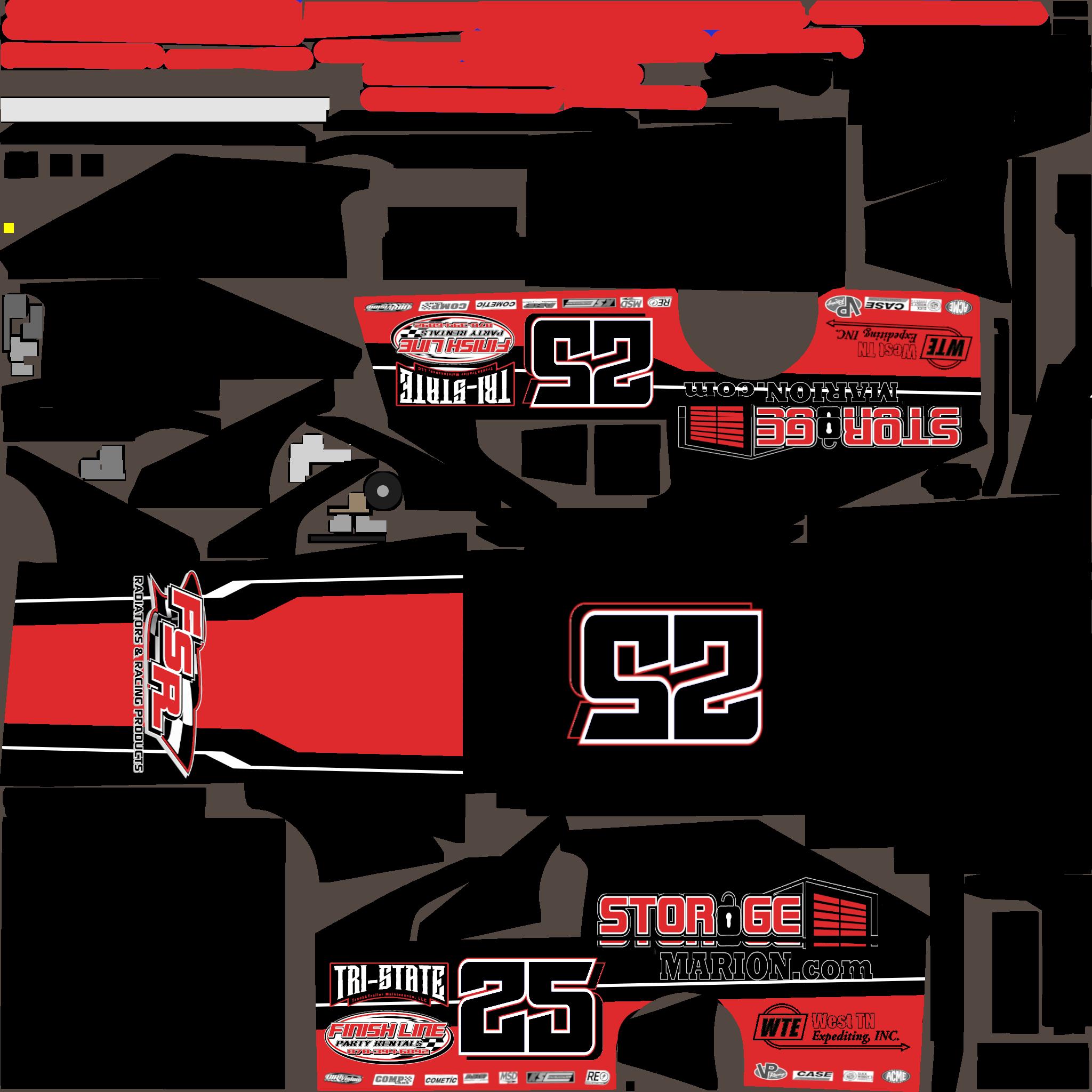 2024umpmodblackred by Daniel A C. - Trading Paints