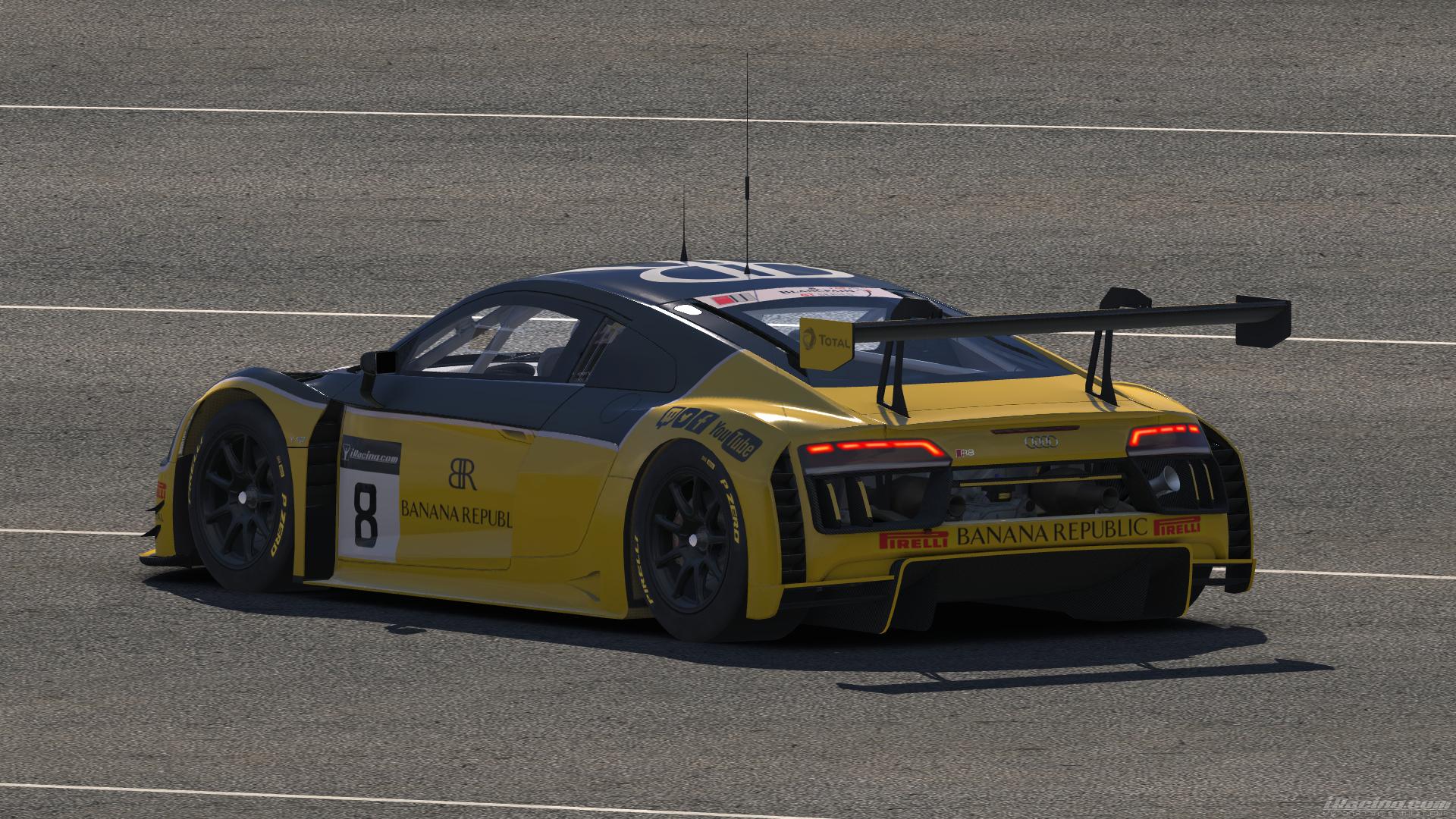 Banana Republic Audi R8 by Robert T. - Trading Paints
