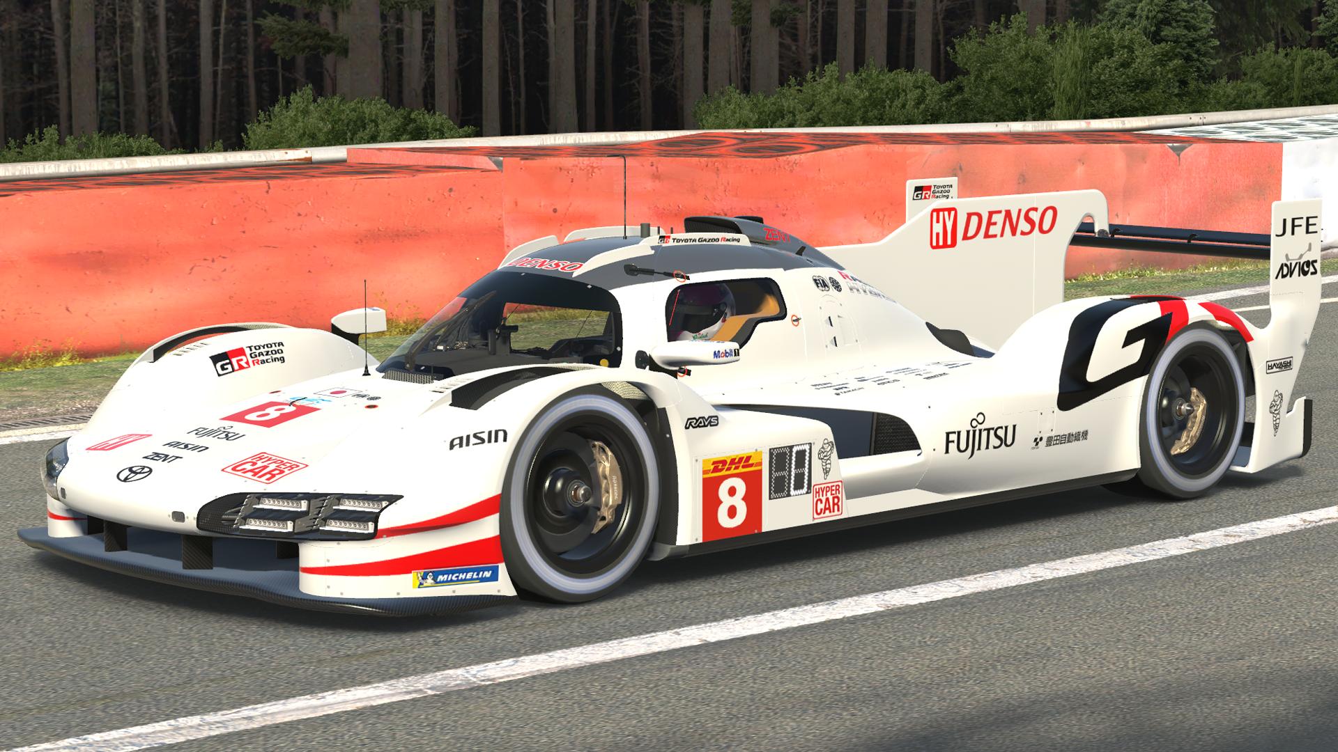 Toyota GR010 Hybrid 2024 White Porsche 963 GTP by Jasper De Jong ...