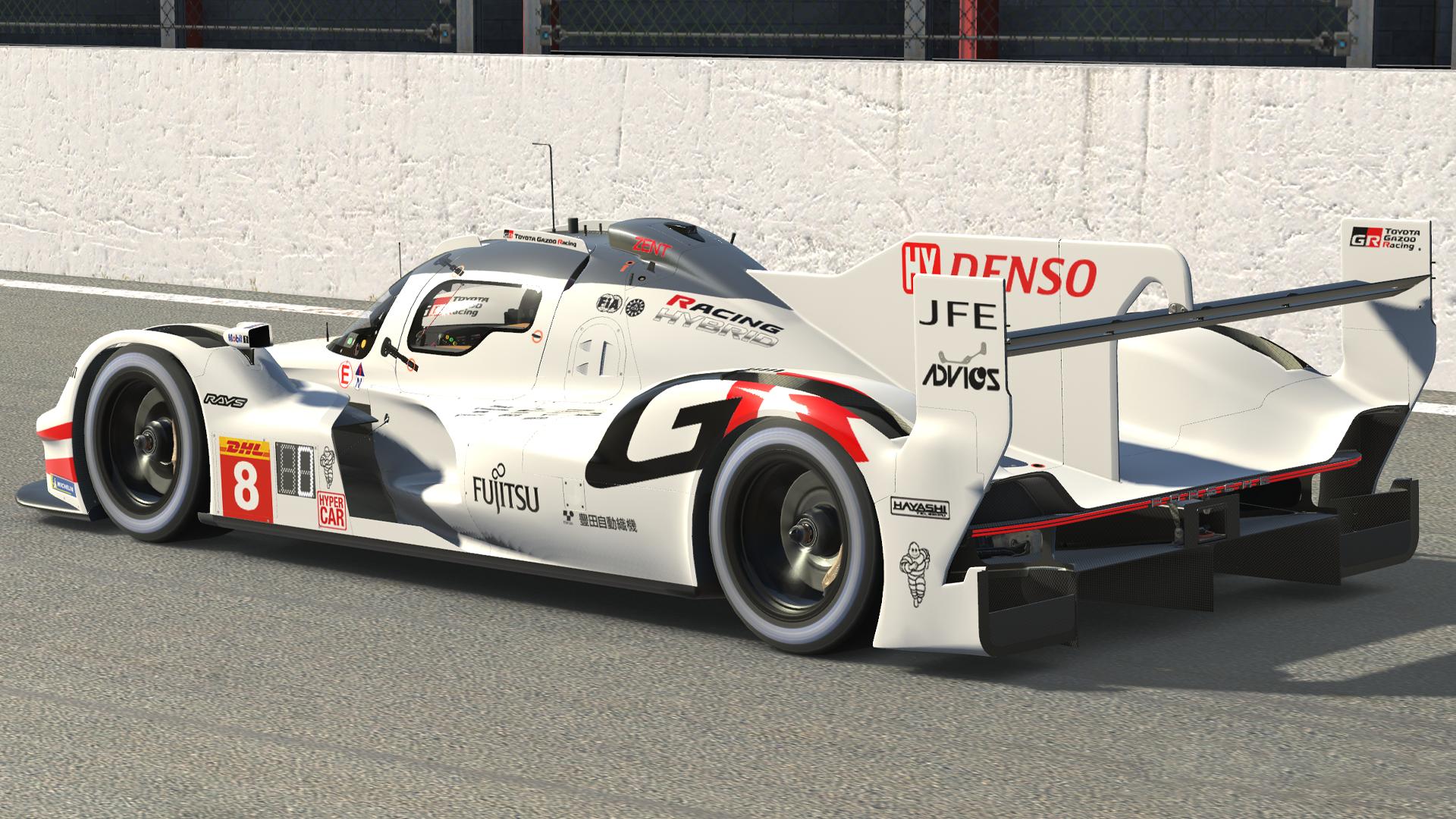 Toyota GR010 Hybrid 2024 White Porsche 963 GTP by Jasper De Jong ...