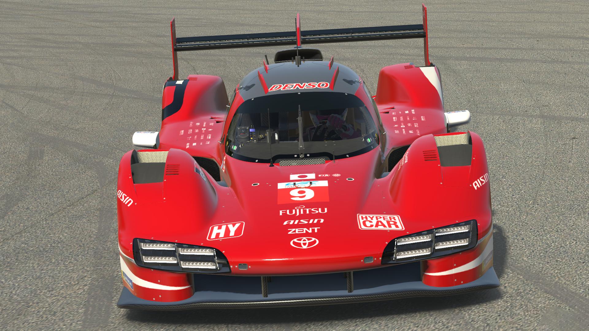 Toyota GR010 Hybrid 2024 Red Porsche 963 GTP by Jasper De Jong ...
