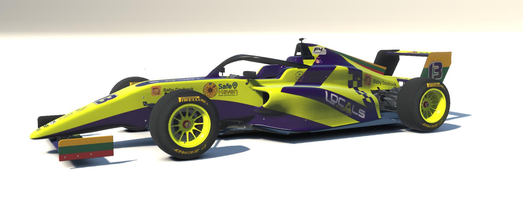 Locals Autosport FIA F4 by Darius Rackauskas - Trading Paints