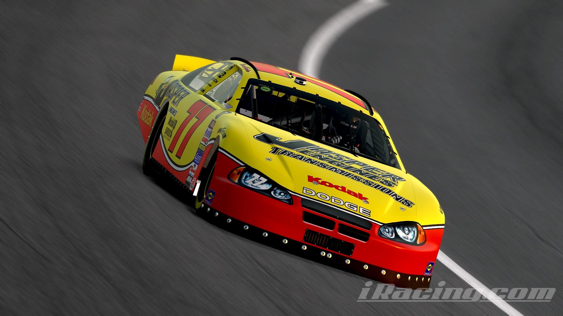 #77 Brendan Gaughan 2004 Jasper Dodge Sim stamped Number by Christian ...