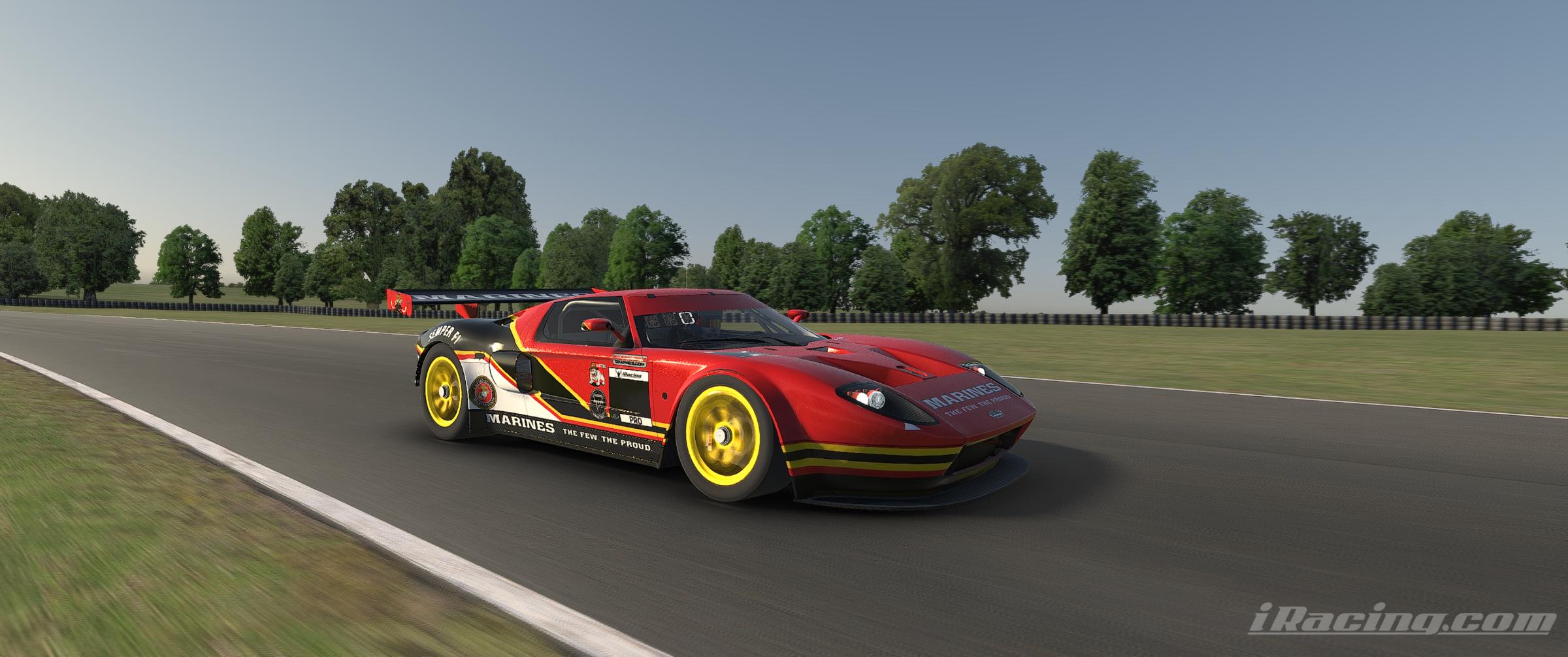 RH_# Sim Stamped_FordGT_GT3_USMC_2024_1087 by D. Allen Groat - Trading ...