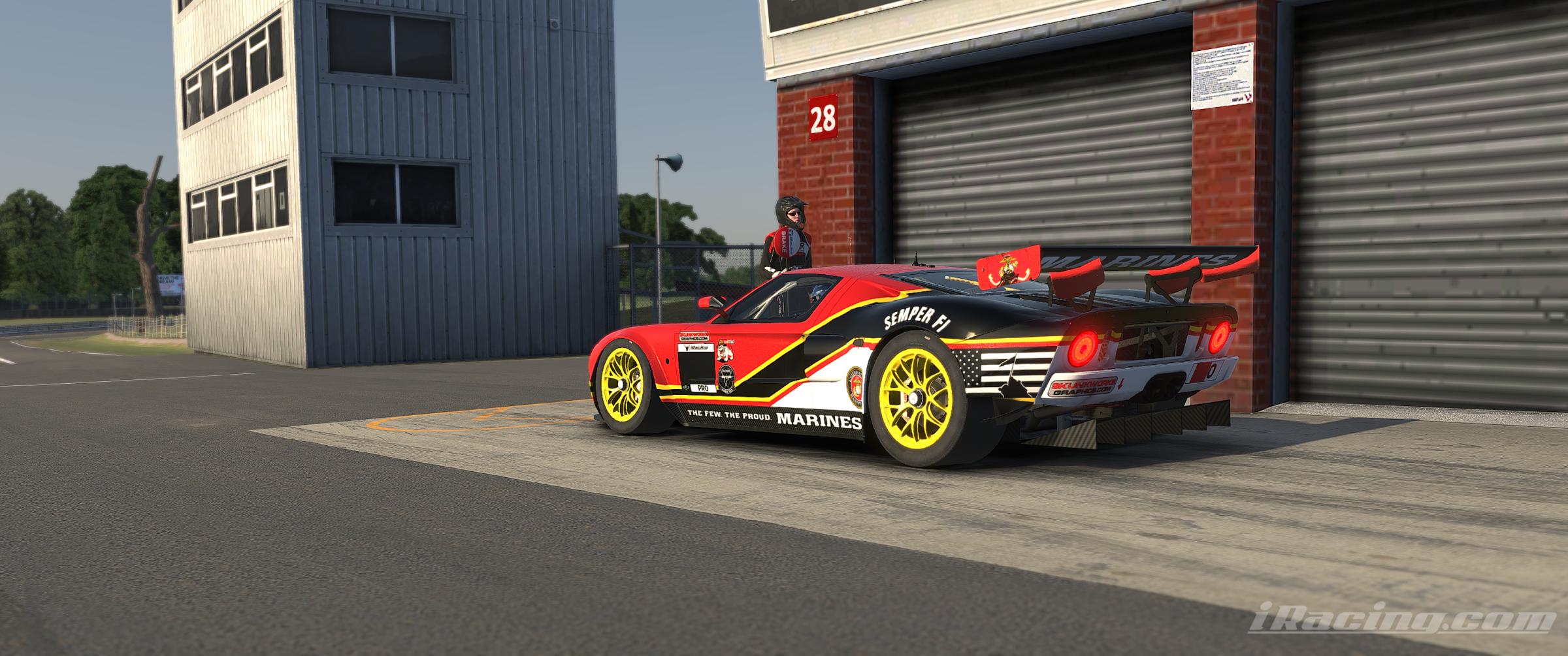 RH_# Sim Stamped_FordGT_GT3_USMC_2024_1087 by D. Allen Groat - Trading ...
