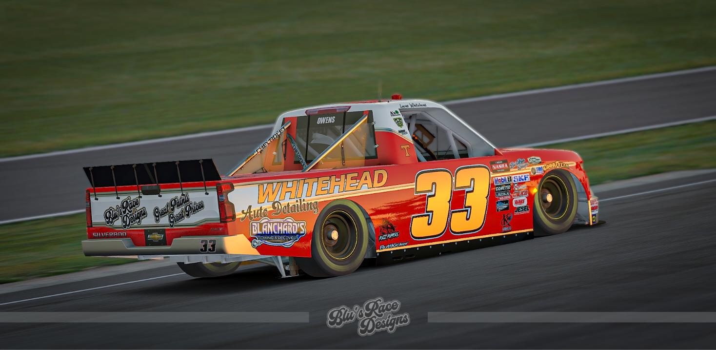 #33 Whitehead Auto Detailing Silverado by Noah O. - Trading Paints