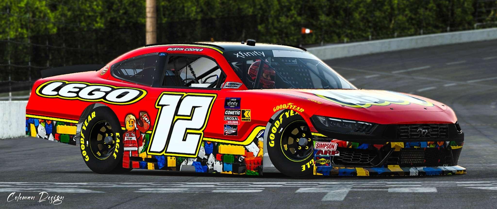 Austin Cooper Xfinity Mustang by Justin Coleman - Trading Paints