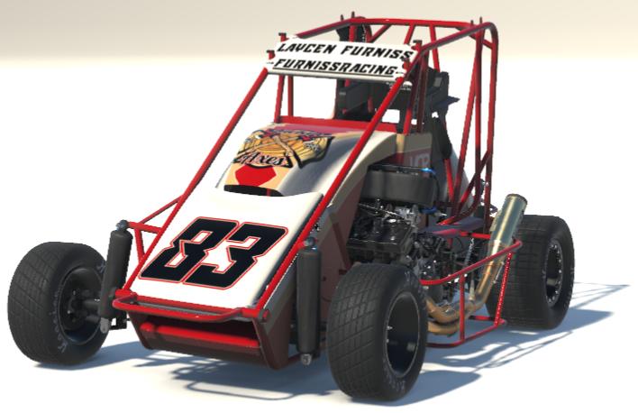 KickinAxes Dirt Micro Sprint car by Laycen Furniss - Trading Paints