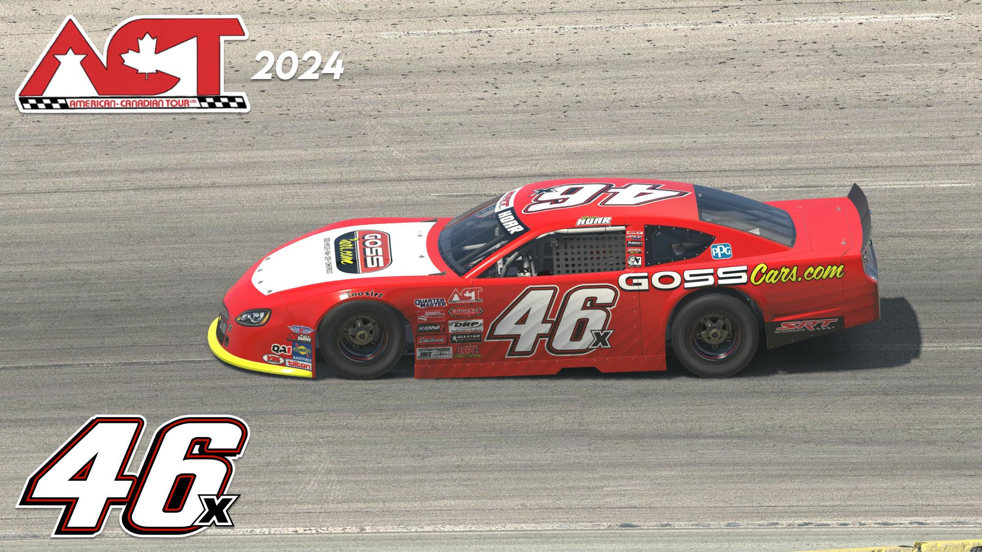 2024 Brian Hoar Goss Cars.com ACT Late Model Charger by Matthew Breuer ...