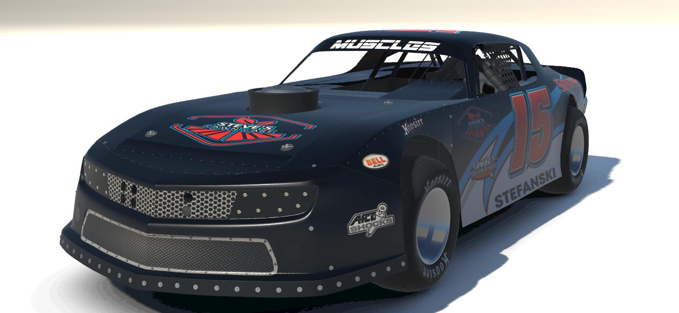 Steven Stefanski BLK BLU WHT ORN DSS by Wade B. - Trading Paints