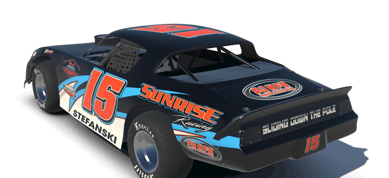 Steven Stefanski BLK BLU WHT ORN DSS by Wade B. - Trading Paints