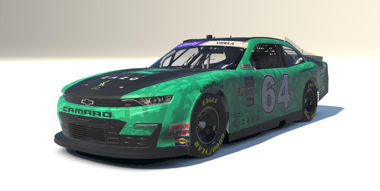 Borja Zazo Livery NASCAR XFINITY Chevrolet by Emiliano G Videla ...