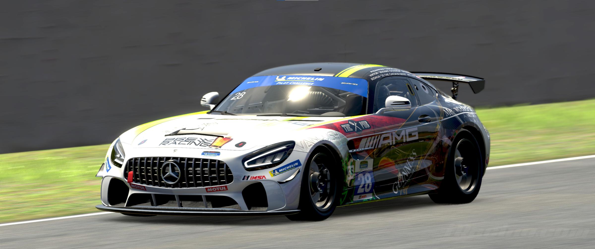 Brew Crew Racing AMG GT4 by Joshua JD Miller - Trading Paints