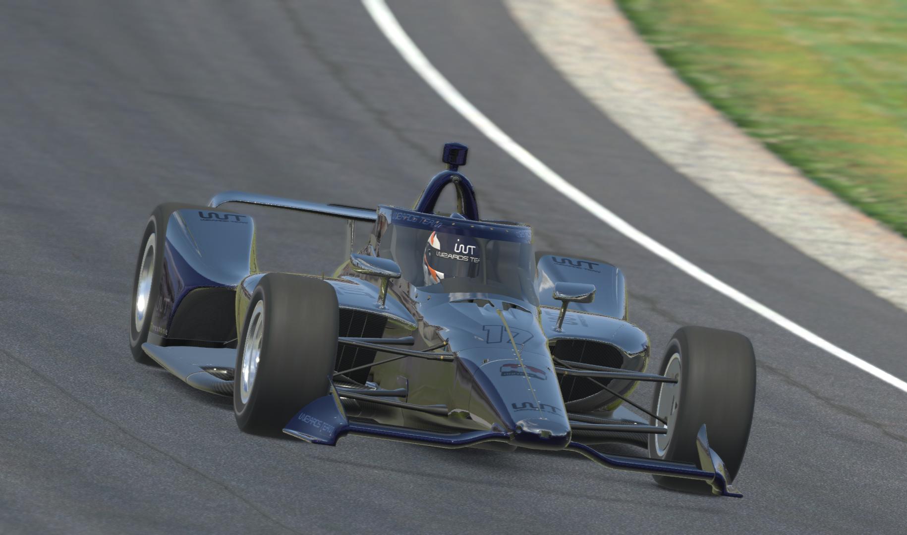 Indycar Dallara IR18 WT Chrome by Igor Shirokov - Trading Paints