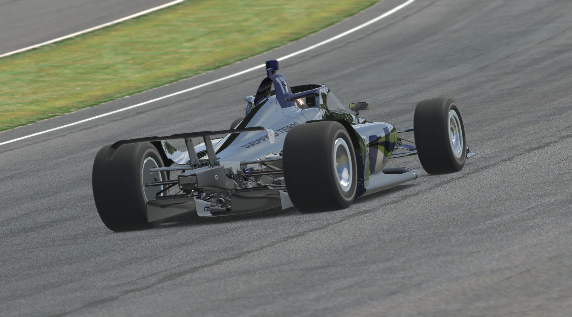 Indycar Dallara IR18 WT Chrome by Igor Shirokov - Trading Paints