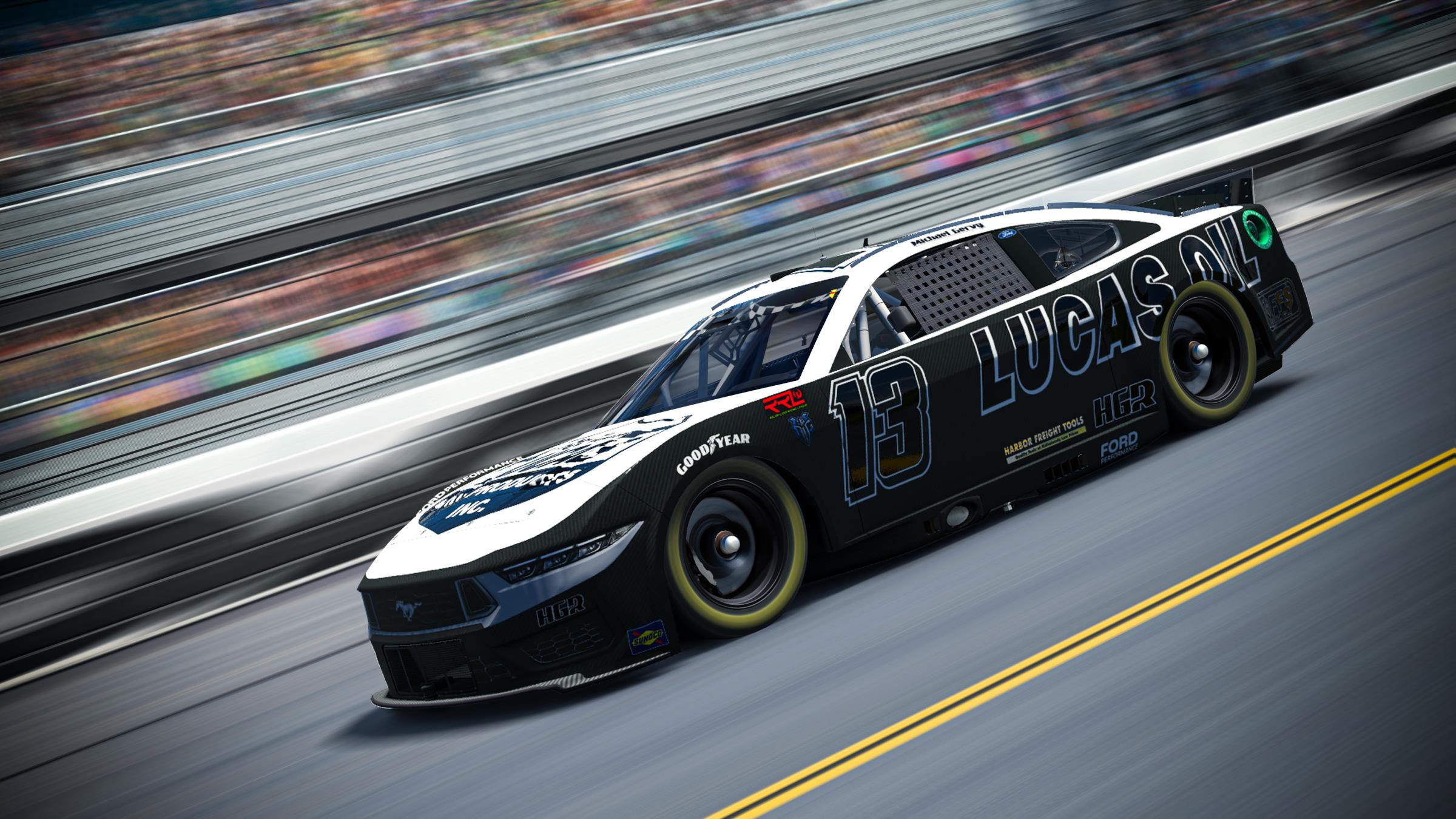 Lucas Oil #13 Mustang by Michael Gervy - Trading Paints