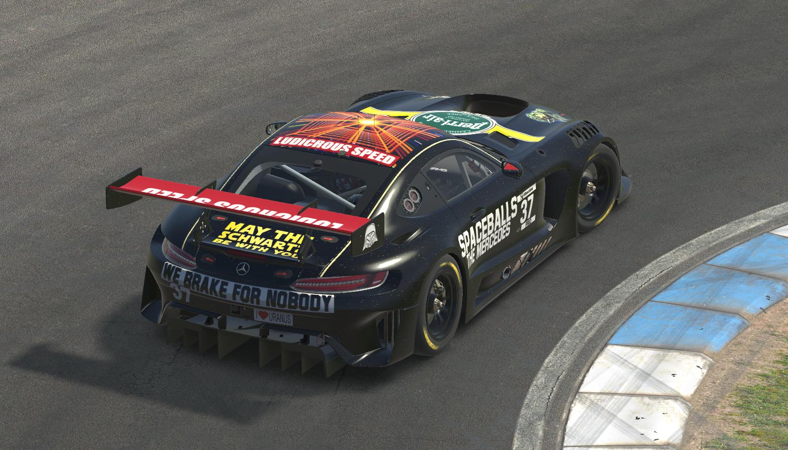 Spaceballs Mercedes AMG GT3 IMSA decals by Brendon Philippe - Trading ...