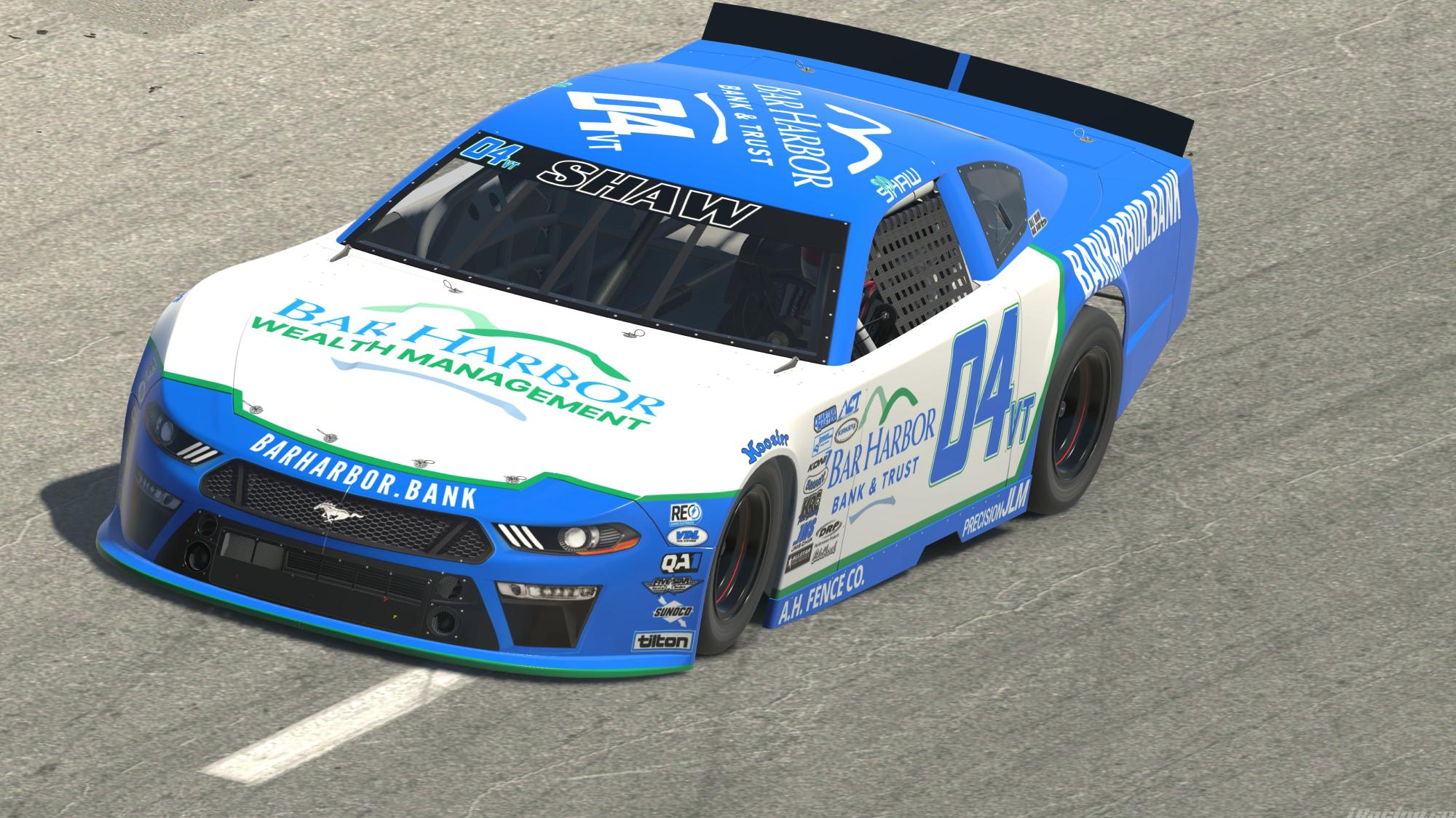 2024 D.J. Shaw Bar Harbor Bank ACT Late Model Mustang by Matthew Breuer ...