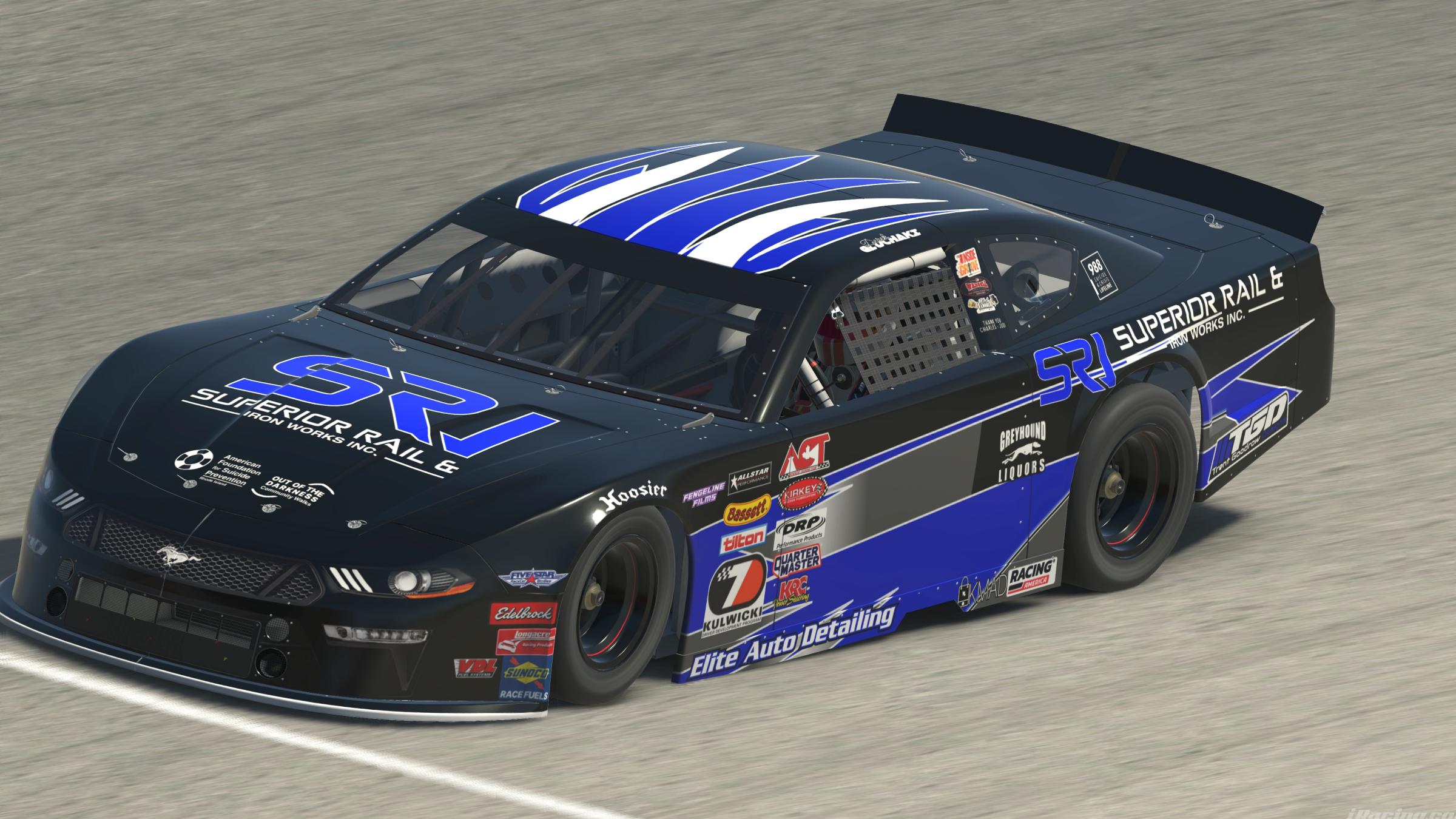 2024 Derek Gluchacki Superior Rail & Iron Works ACT Late Model Mustang ...