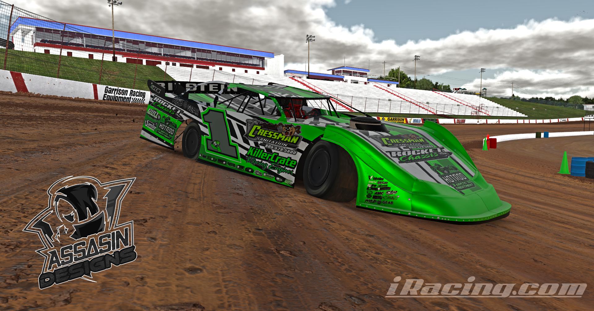Green Cressman Rocket Xr1 by Austin M. - Trading Paints
