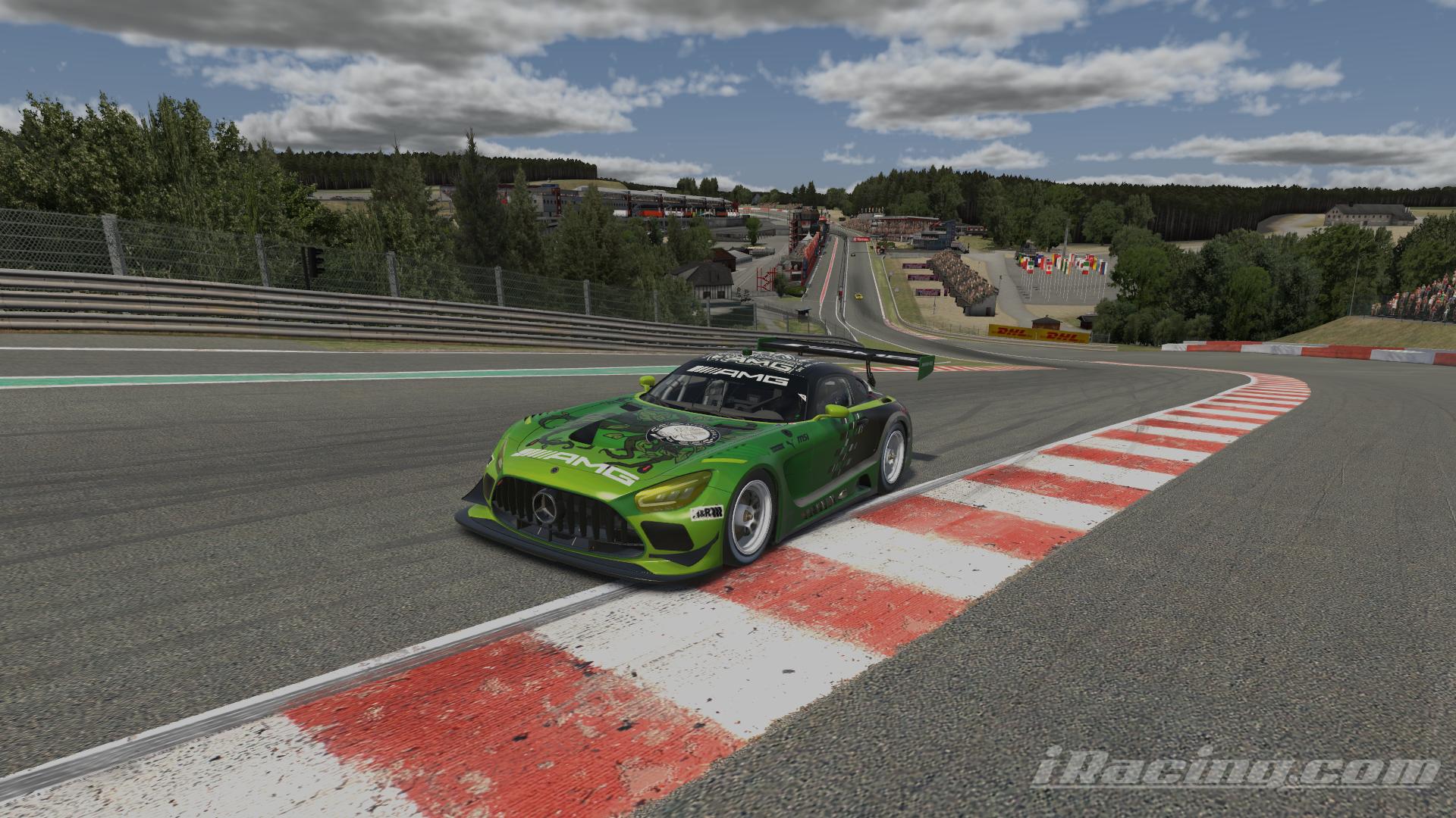 Mercedes AMG GT3 2020 Green Hell by Clevo Gonçalves - Trading Paints