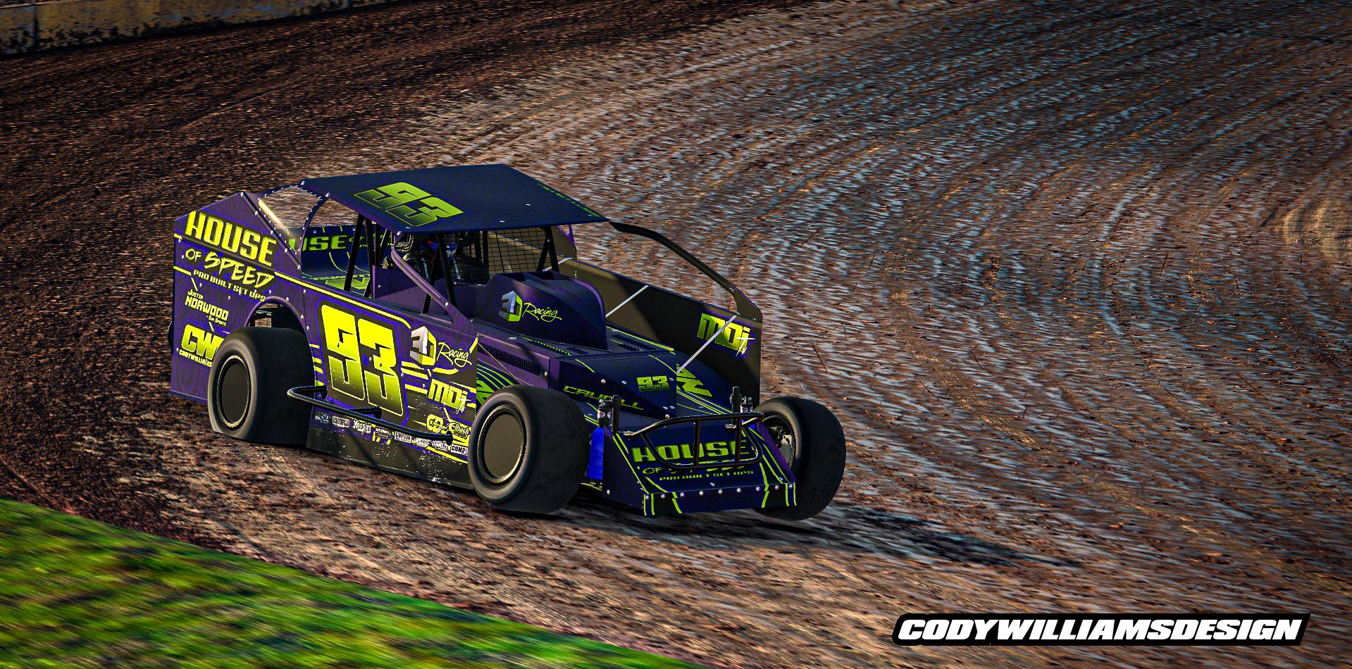 Brett Caudill Big Block Modified! by Cody G Williams - Trading Paints