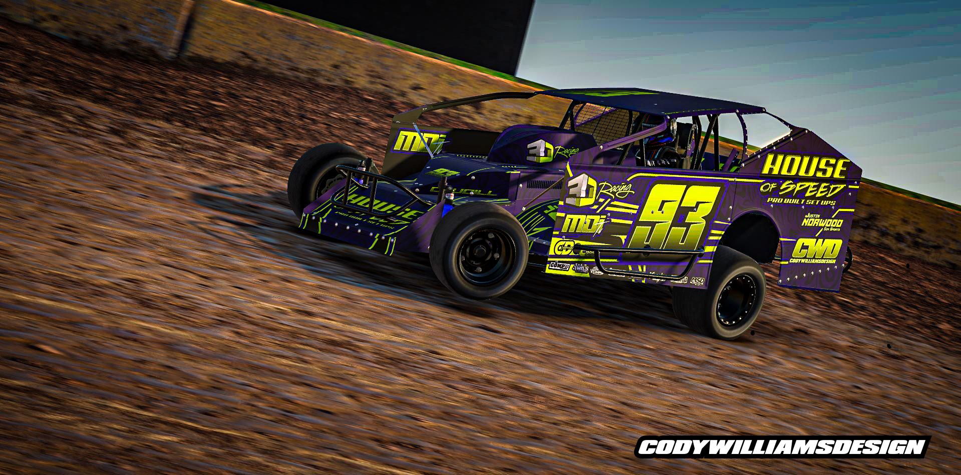 Brett Caudill Big Block Modified! by Cody G Williams - Trading Paints