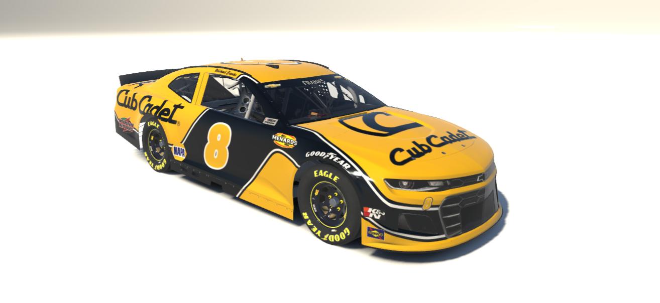 Michael Franks #8 by Kody Huddleston - Trading Paints