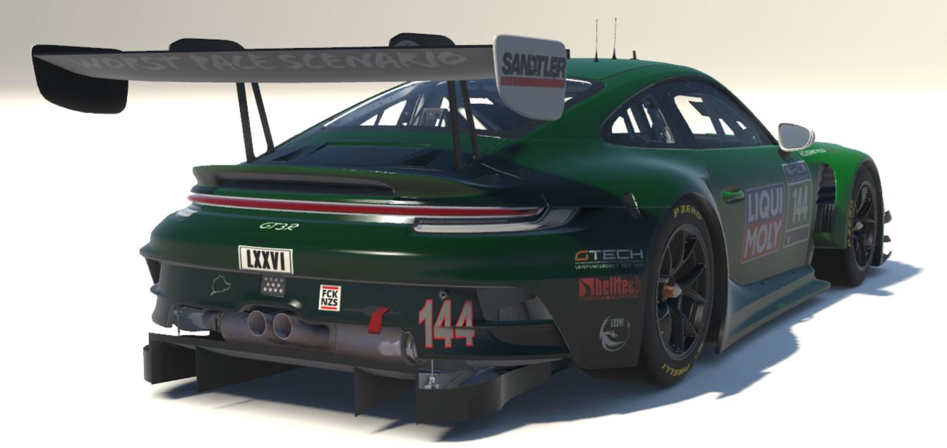 Porsche 992r GT3 WPS green by Manuel Siemann - Trading Paints