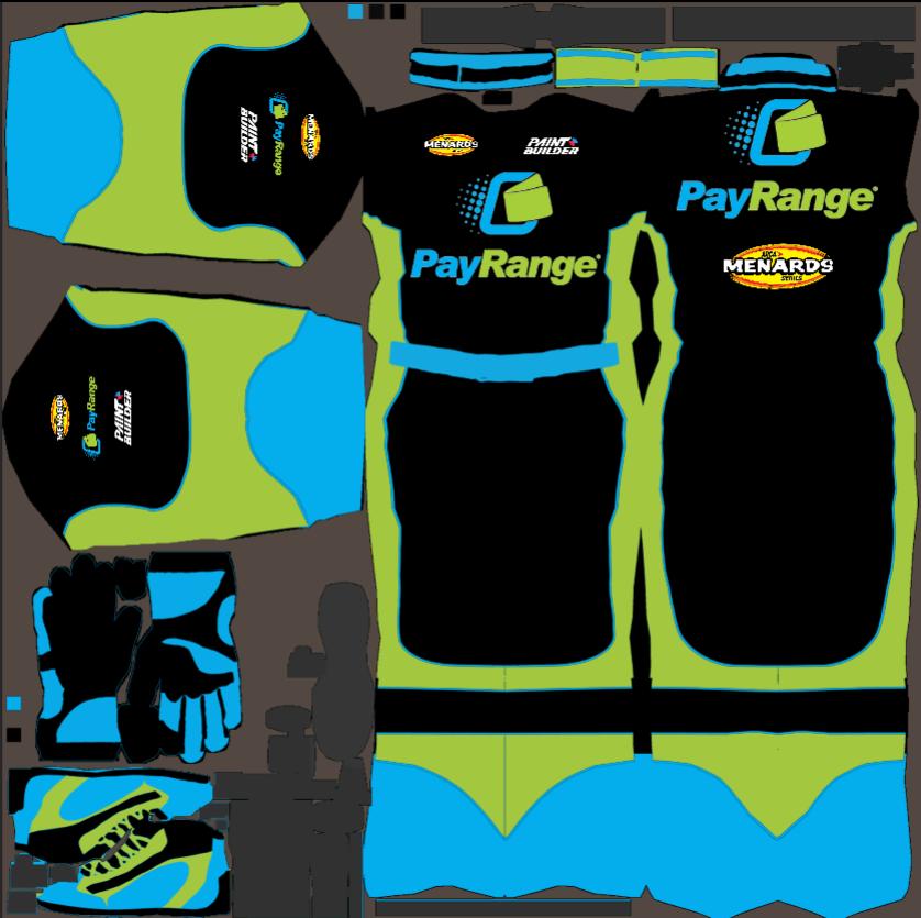 Fantasy PayRange ARCA Suit by Caolan D. - Trading Paints
