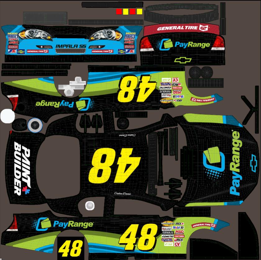 Fantasy PayRange ARCA NIGHT by Caolan D. - Trading Paints