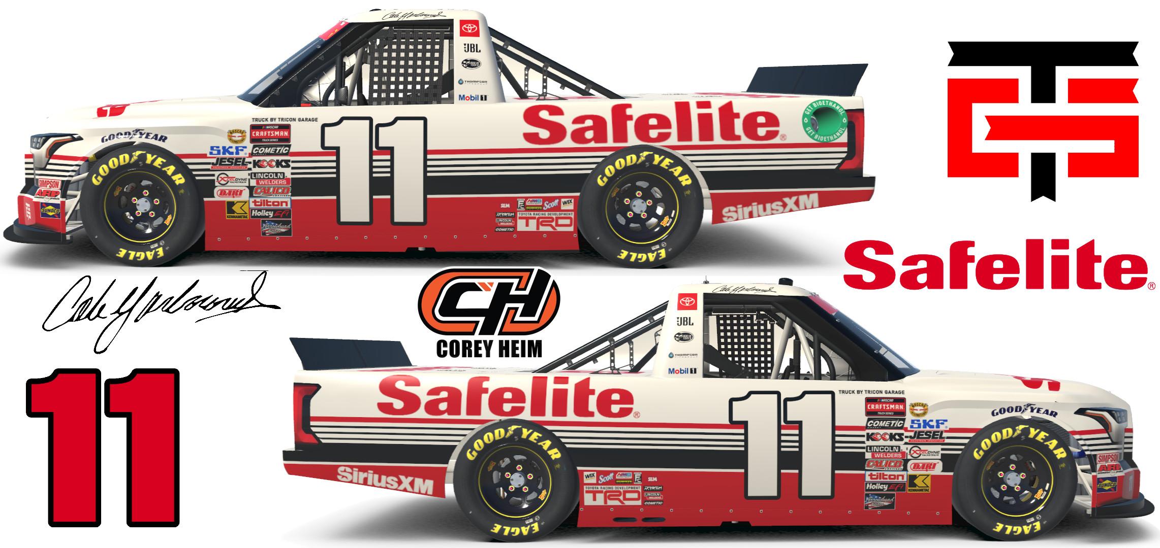 Corey Heims 2024 Safelite Throwback(#11) by Benjamin W. Rogers ...