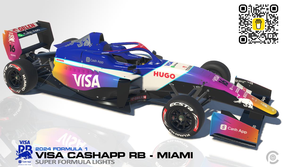 2024 Visa CashApp RB Miami Special for SFL by Paul R Chaloner - Trading ...