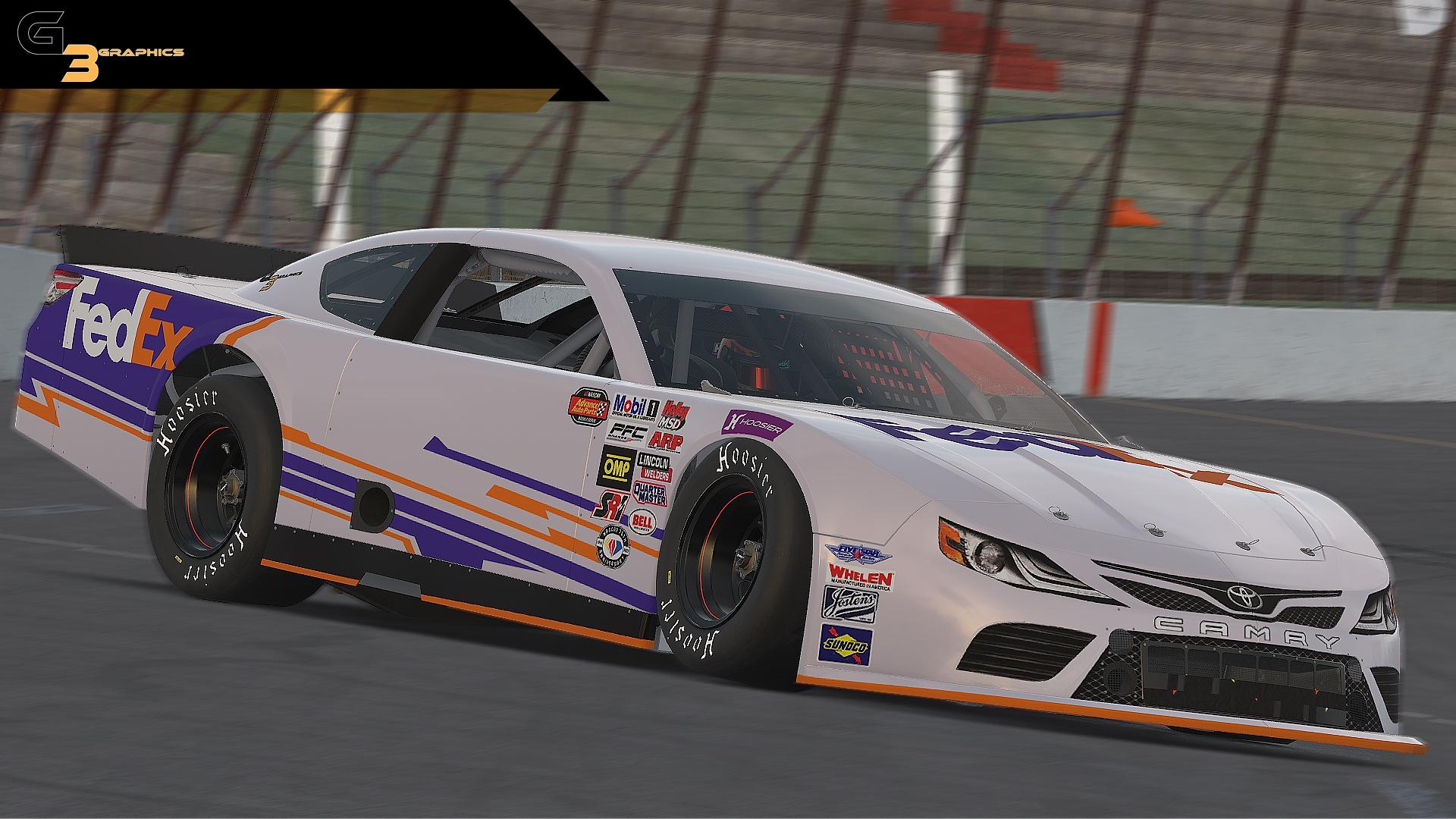 FedEx Late Model Stock by Trey J Galgon - Trading Paints