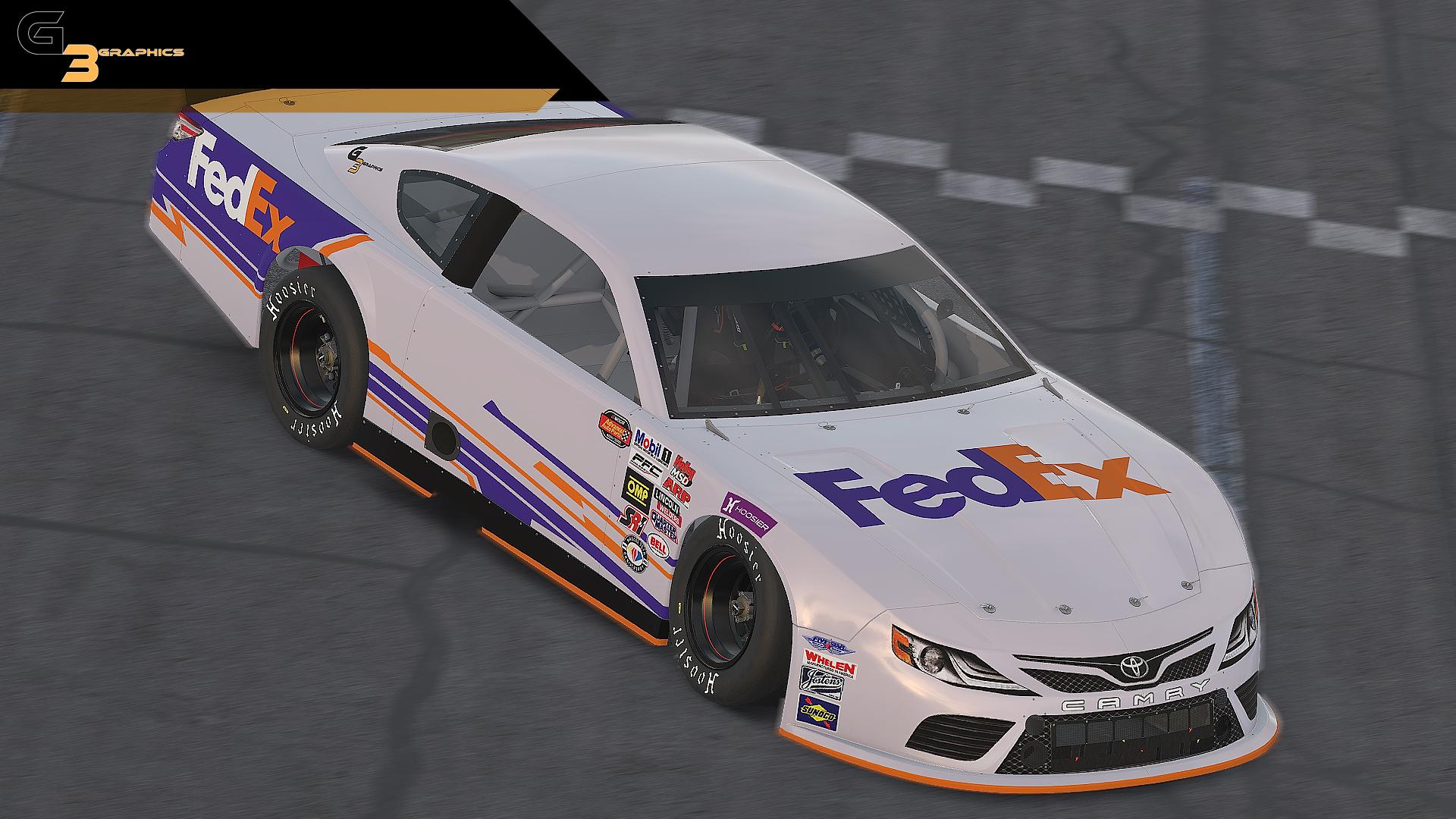 FedEx Late Model Stock by Trey J Galgon - Trading Paints