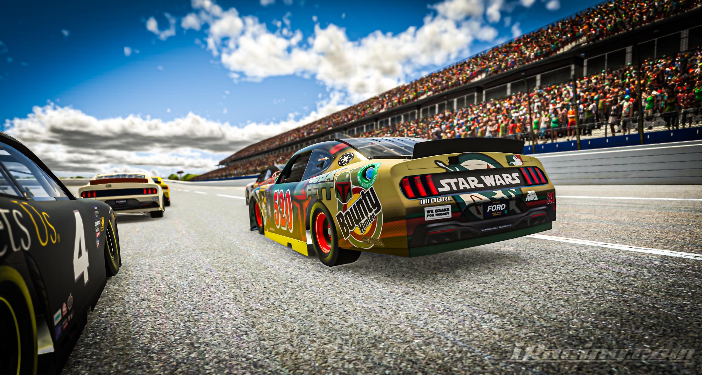 Xfinity Ford Mustang May the 4th Special Edition Star Wars Boba Fett by ...