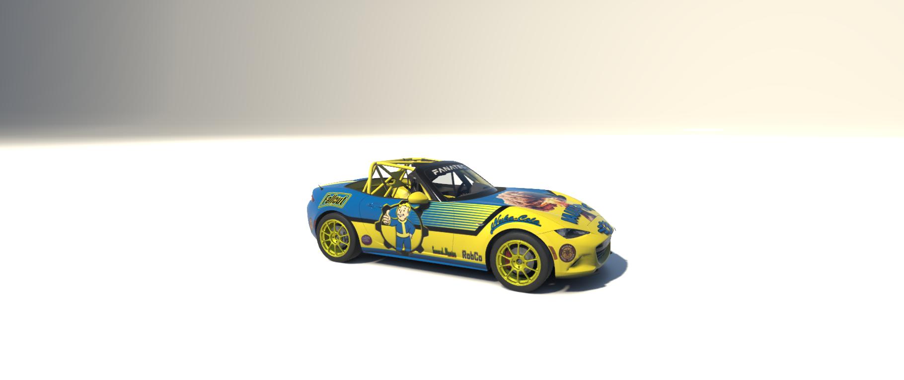 Fallout MX-5 sim stamp version by Taylor Mynhier - Trading Paints