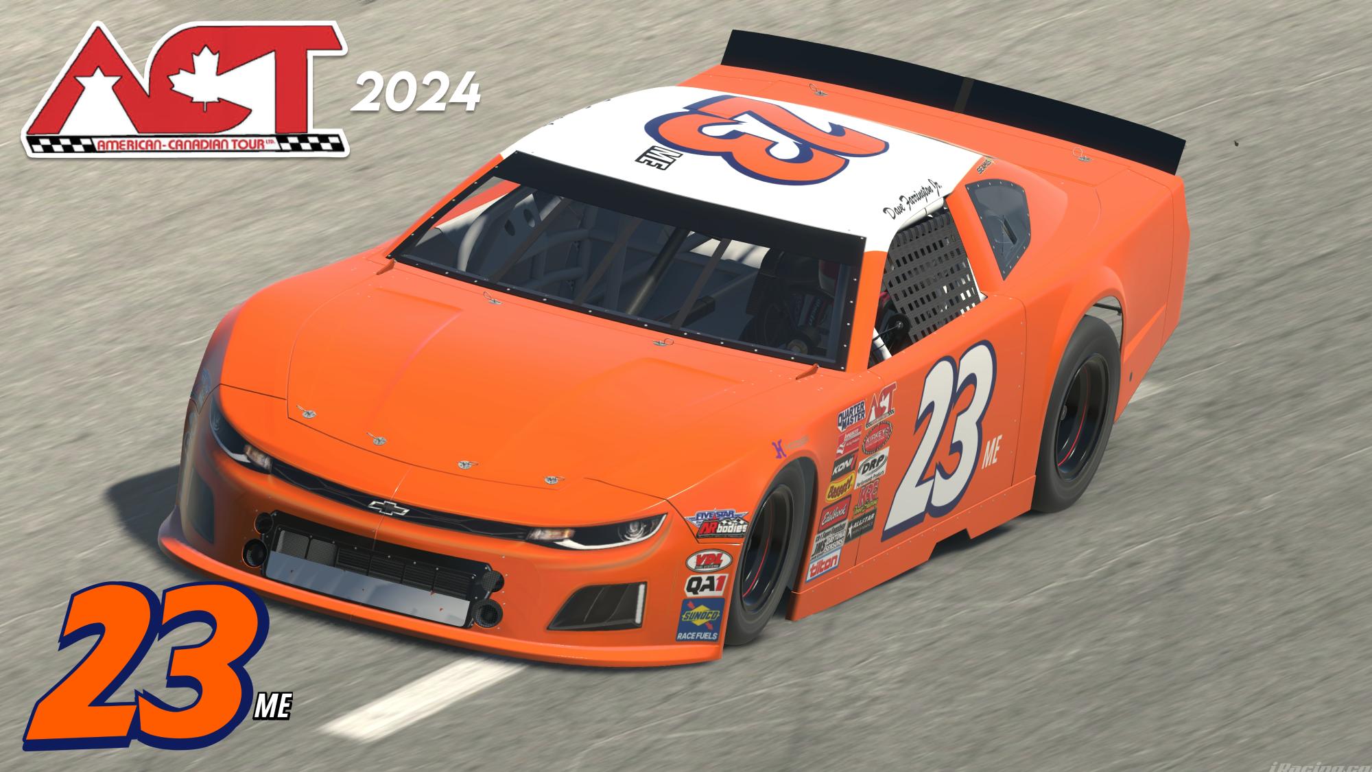 2024 Dave Farrington Jr. ACT Late Model Camaro (No #s) by Matthew ...