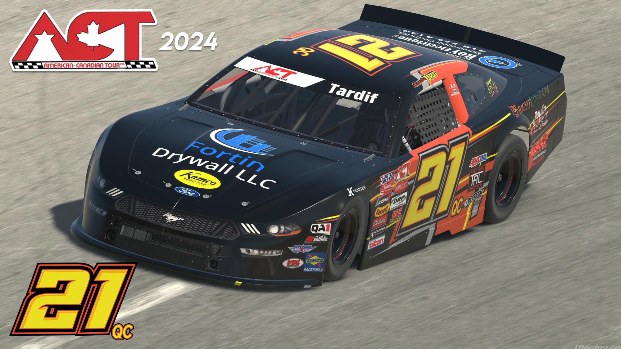 2024 Alexandre Tardif Fortin Drywall ACT Late Model Mustang by Matthew ...