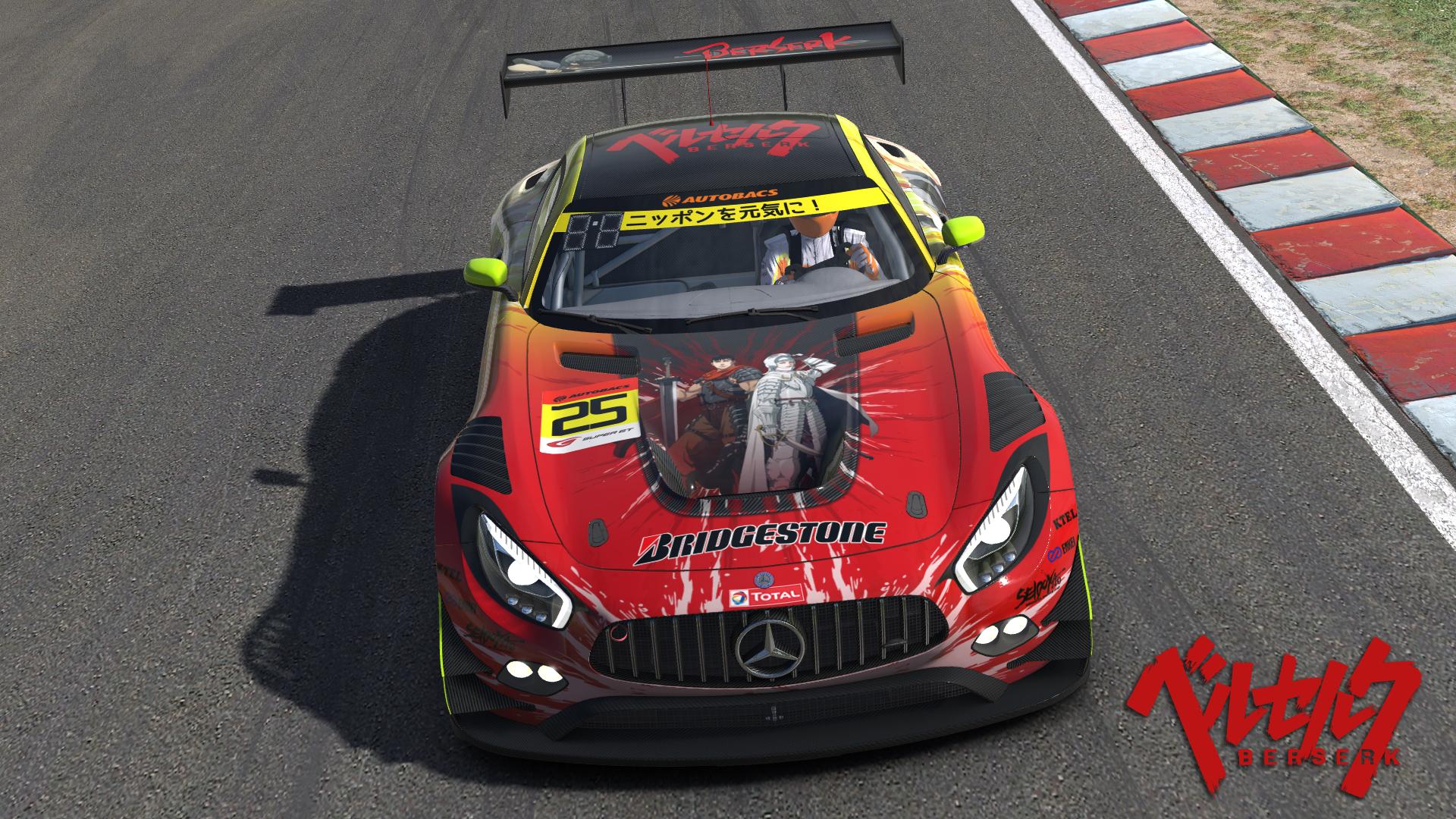 BERSERK AMG GT3 (Fictional) [Itasha] by Justin S Davis - Trading Paints