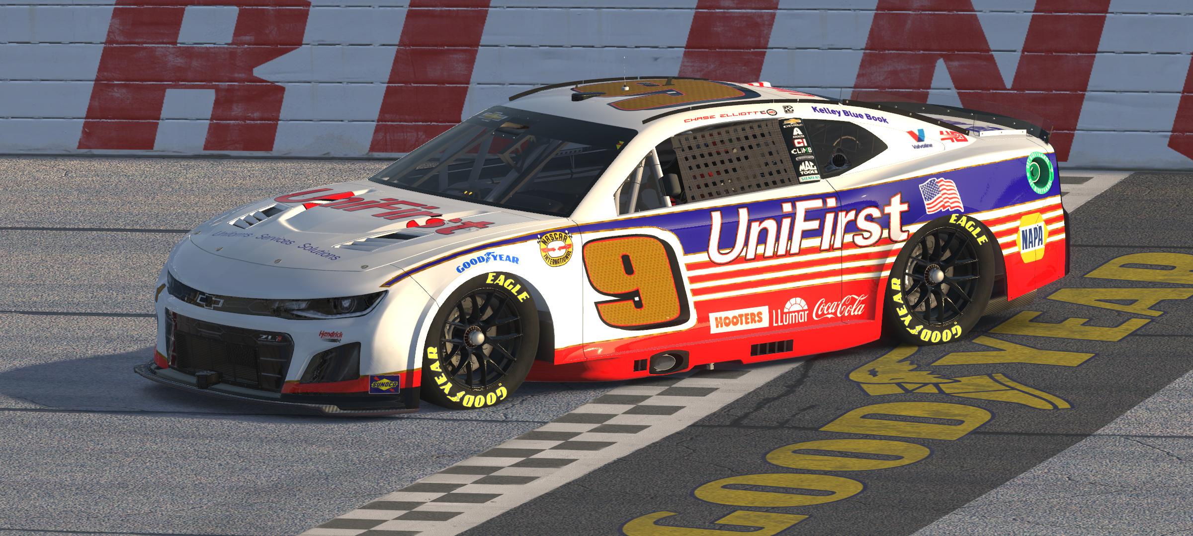 Chase Elliott UniFirst Throwback 2024 Chevrolet Camaro ZL1 by Nicholas ...