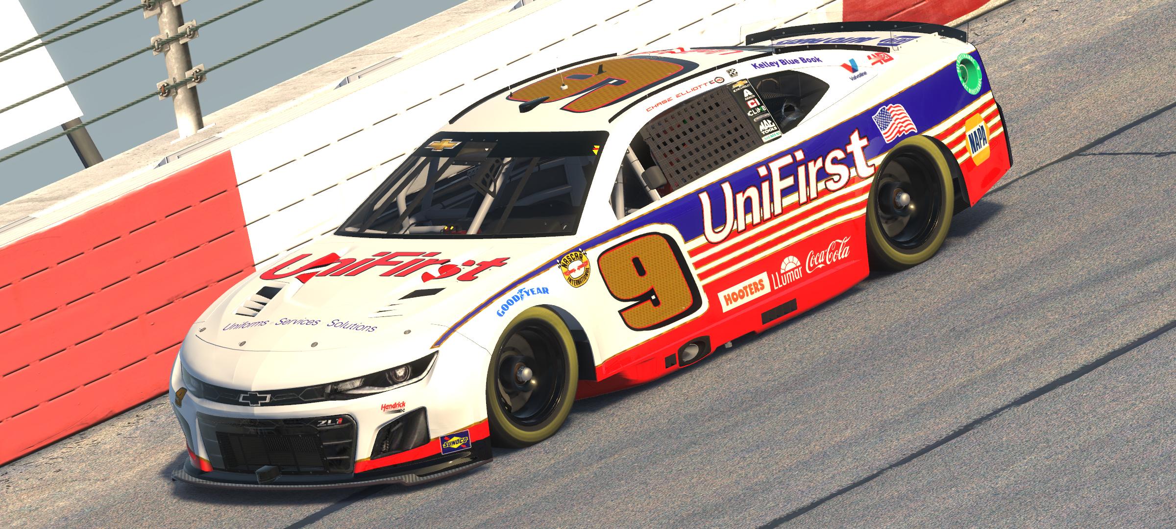Chase Elliott UniFirst Throwback 2024 Chevrolet Camaro ZL1 by Nicholas ...