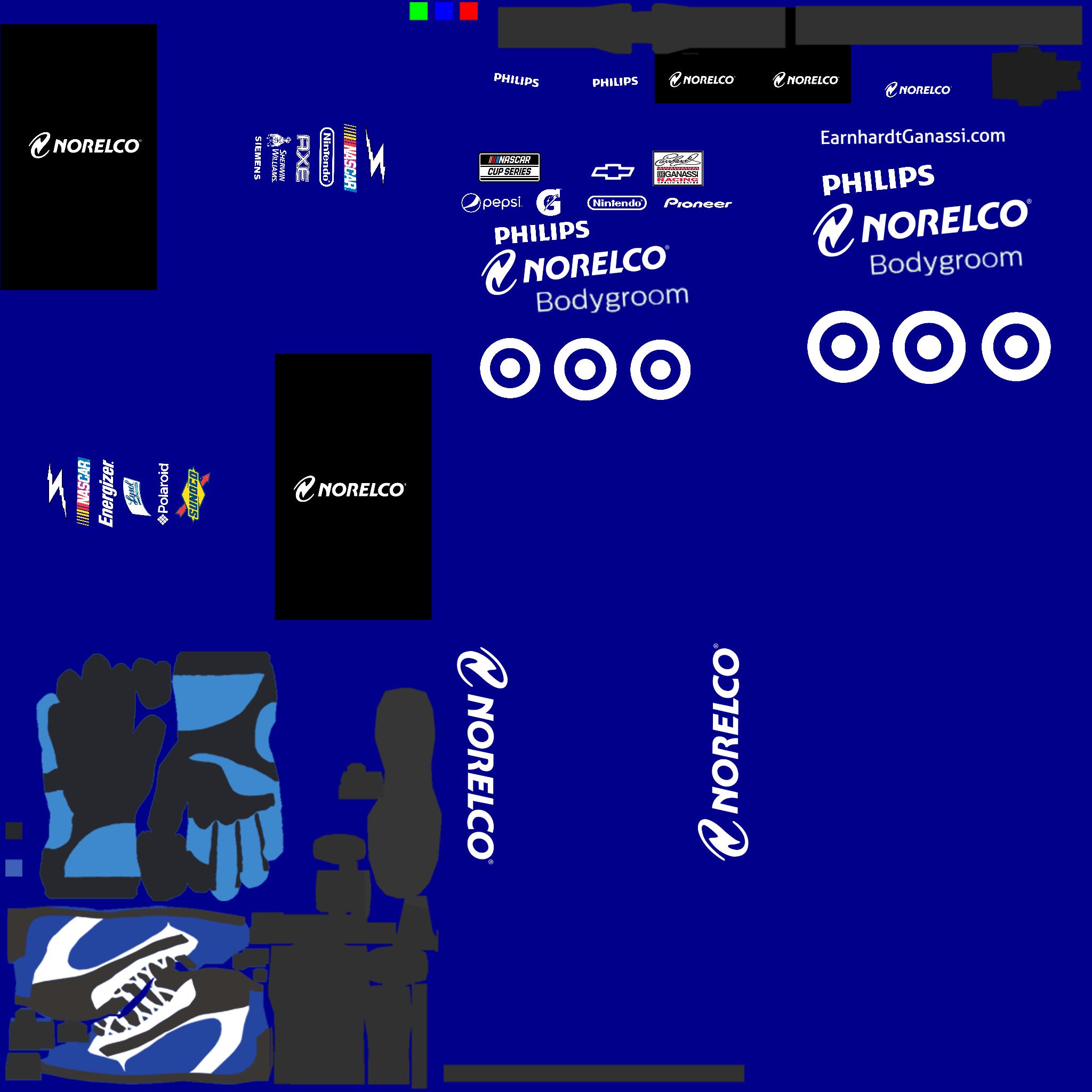 Jamie McMurray Philips Norelco Bodygroom / Target 2010 Carfax 400 ...