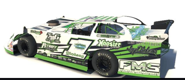 Shane Lindsay Late Model Version 2 by David Sherwood J. - Trading Paints