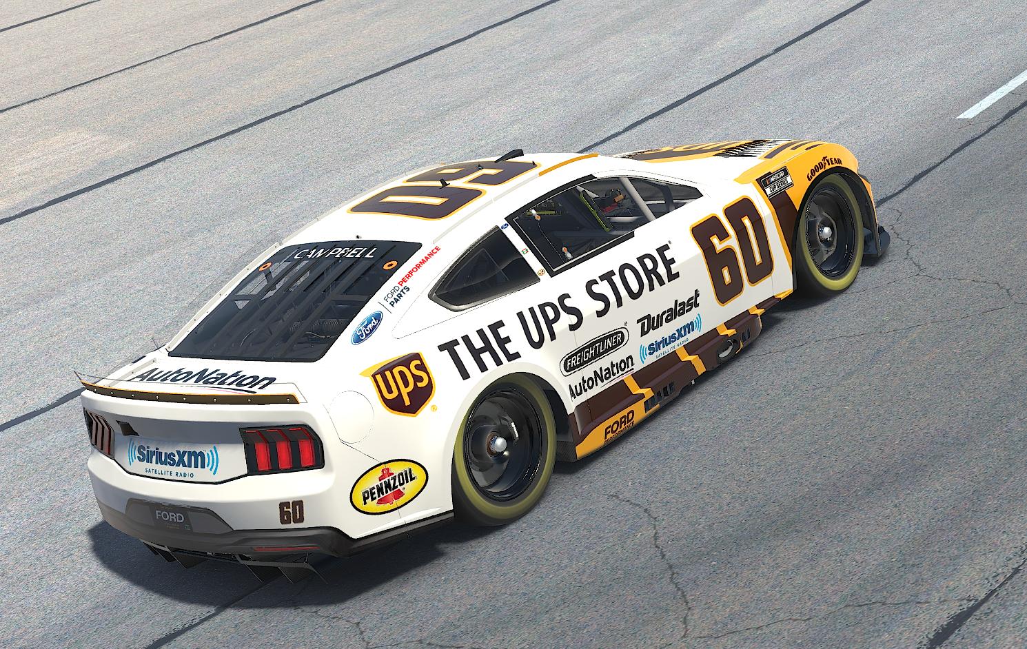 UPS Store Ford Mustang by Chance Campbell - Trading Paints