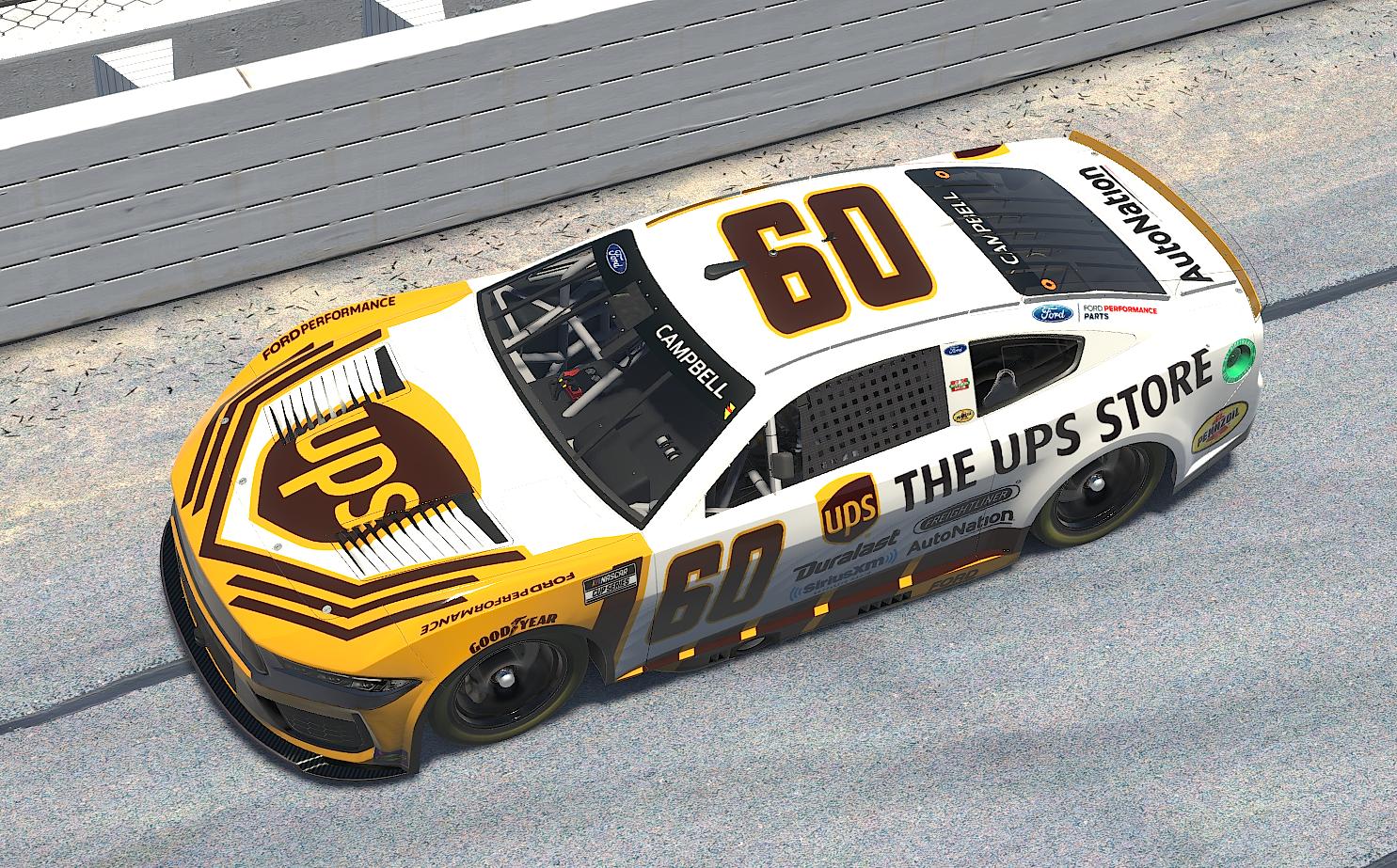 UPS Store Ford Mustang by Chance Campbell - Trading Paints