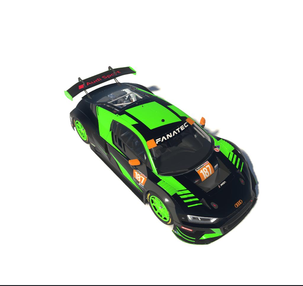 AudiR8 GT3 Green by john Enriquez - Trading Paints