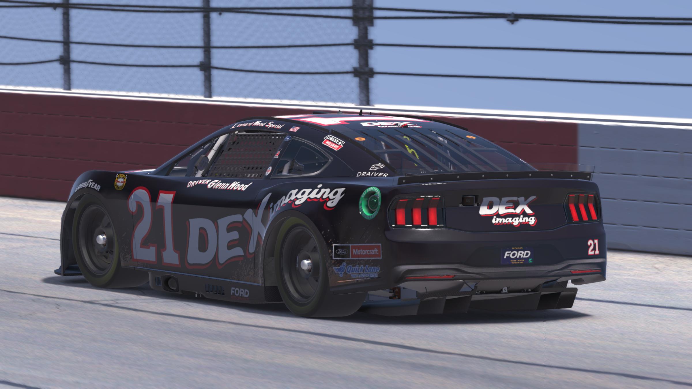 Wood Brothers DEX Imaging Throwback by Mick J. - Trading Paints