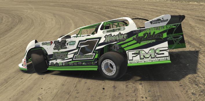 shane lindsay late model version 2 spec map by Amber D. - Trading Paints